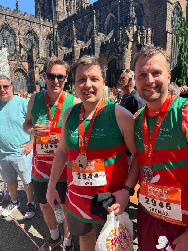 Chester Half Marathon turns into family reunion for three brothers-in ...